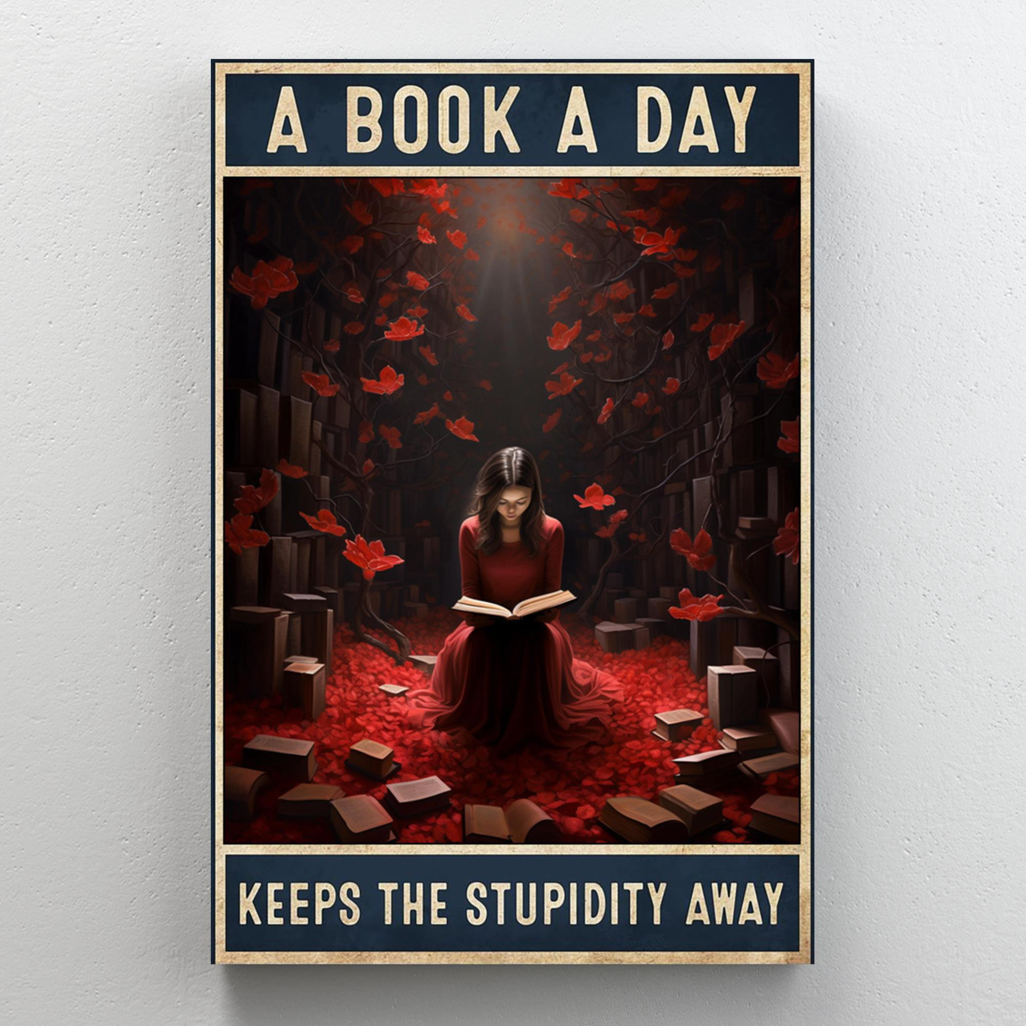 Trinx A Book A Day Keeps The Stupidity Away - 1 Piece Re " A Book A Day ...