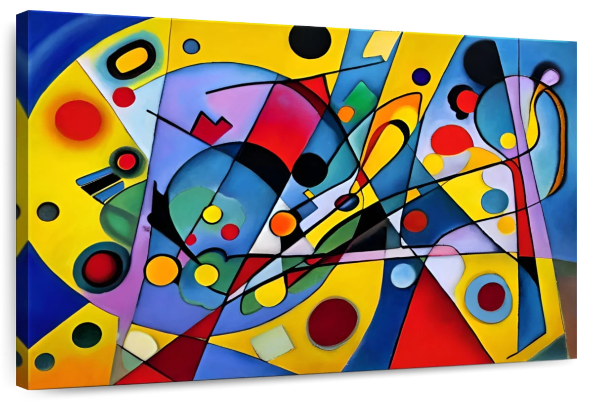 Wade Logan® Avery Emulation Of Abstract Kandinsky I | Wayfair