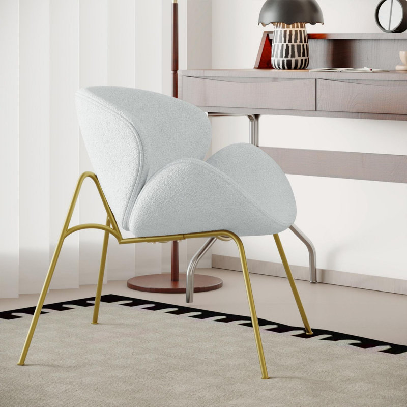 Mercer41 Modern Minimalist Design Barrel Chair | Wayfair