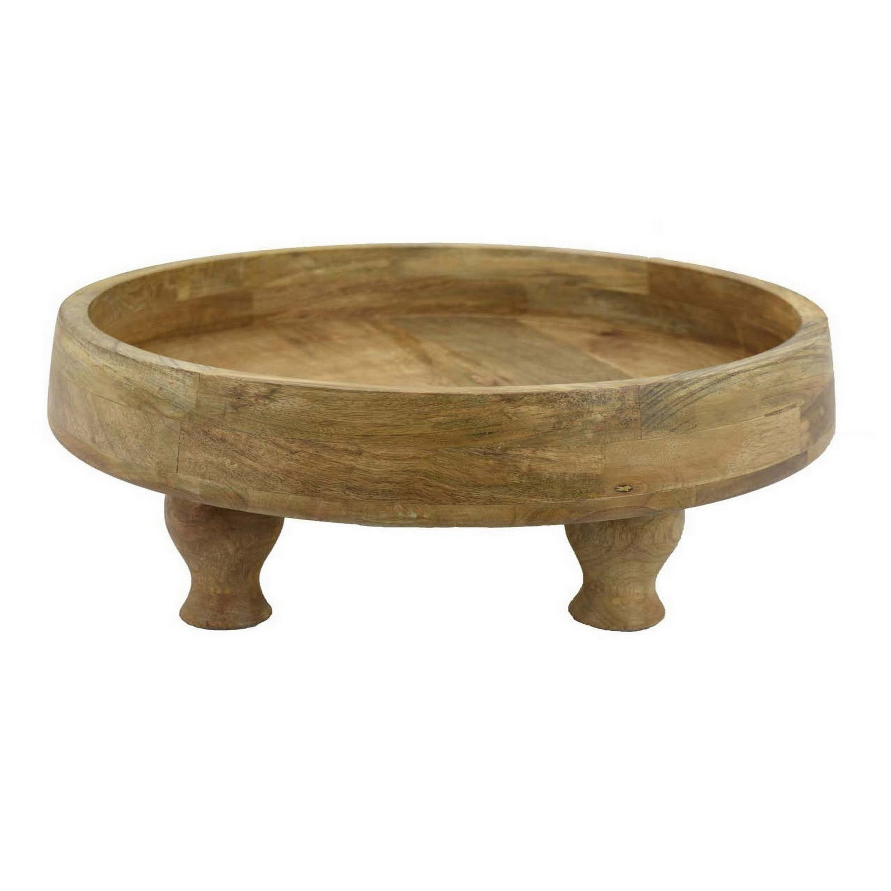 Millwood Pines Deddie Solid Wood Decorative Bowl 1 - Wayfair Canada