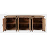Steelside™ Whittaker 84" Wide Solid Wood Sideboard & Reviews | Wayfair