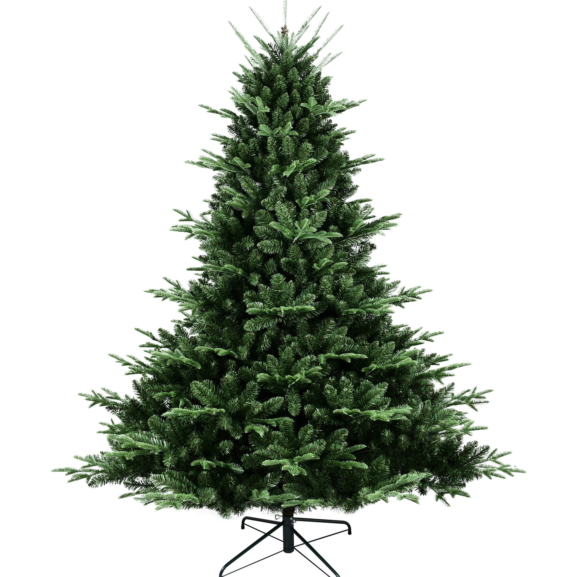 The Holiday Aisle® 8 - Foot Tall Christmas Tree With 2673 Lifelike Pe ...
