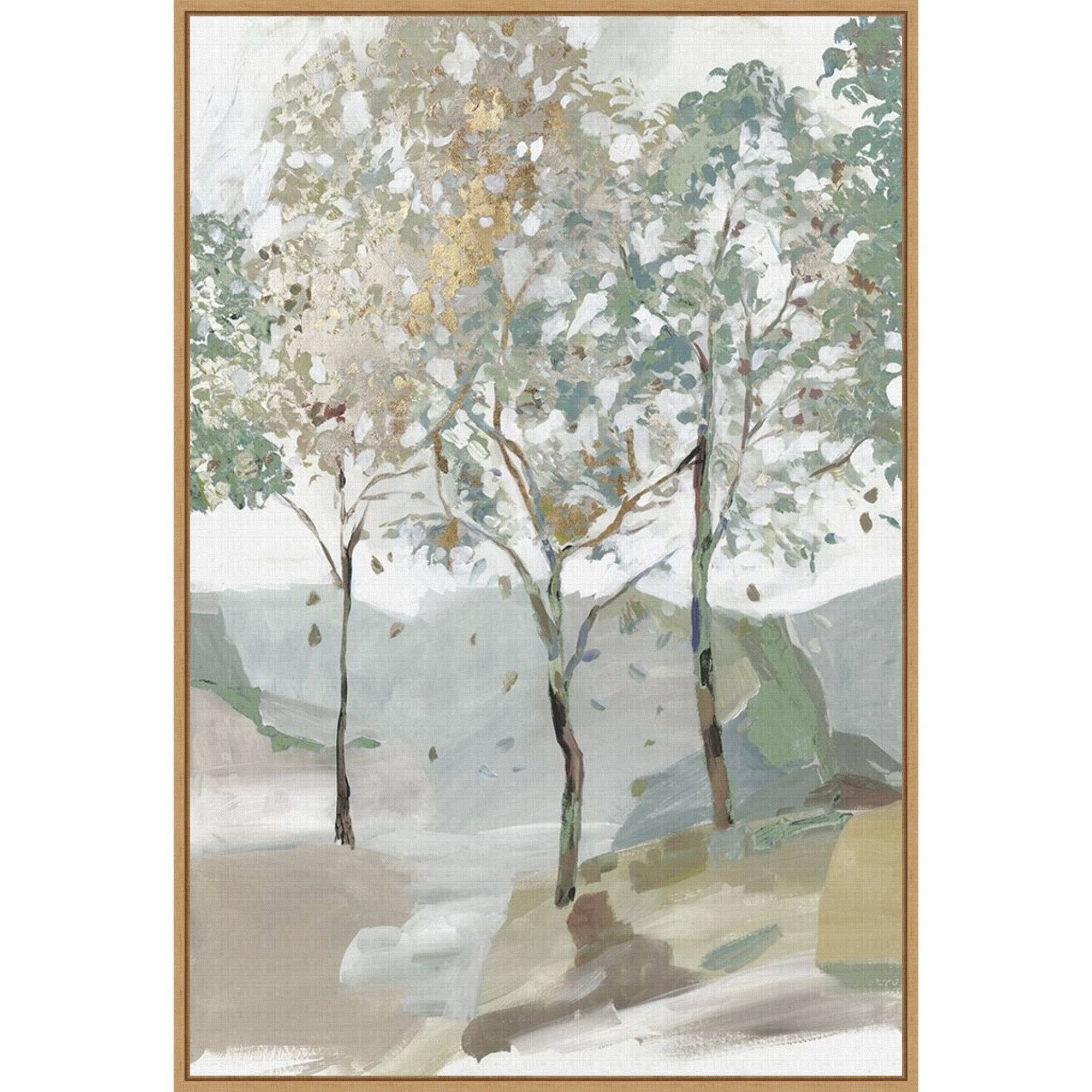Wildon Home® Breezy Landscape Trees II by Allison Pearce - Floater ...