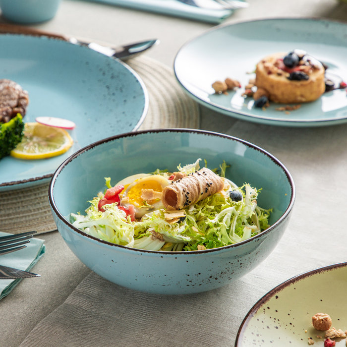 Millwood Pines Neal 16 Piece Stoneware Dinnerware Set - Service for 4 ...