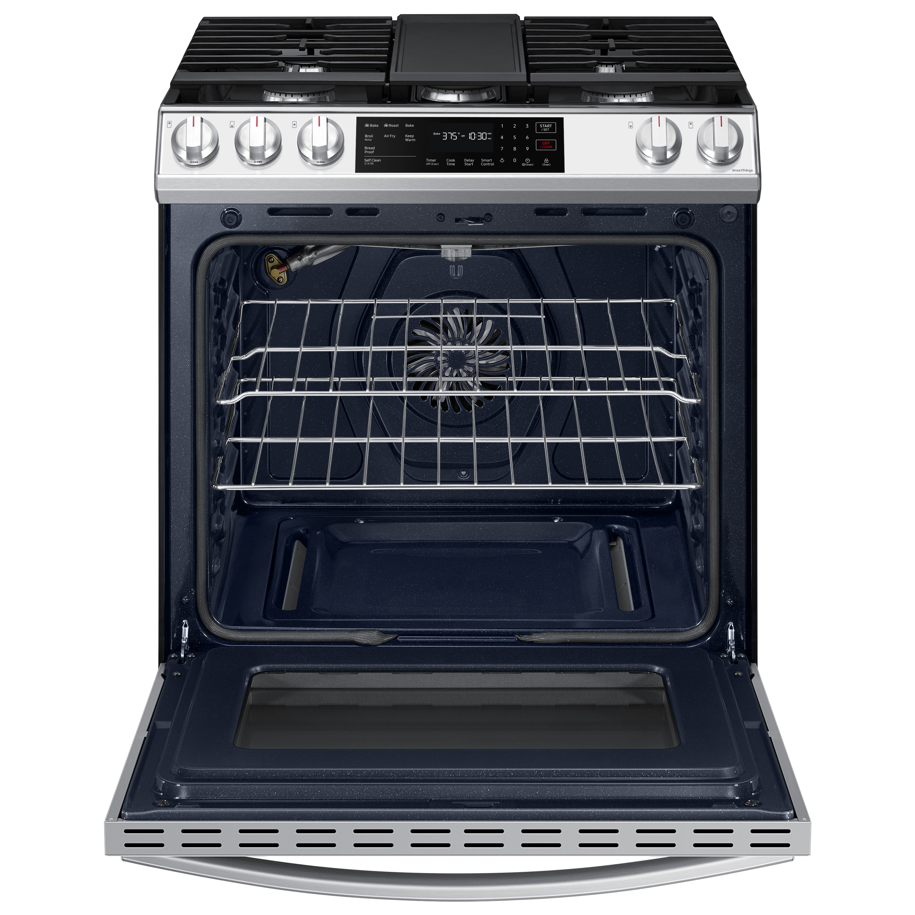 Samsung 6.0 cu. ft. Smart Slide-in Gas Range with Air Fry & Convection ...
