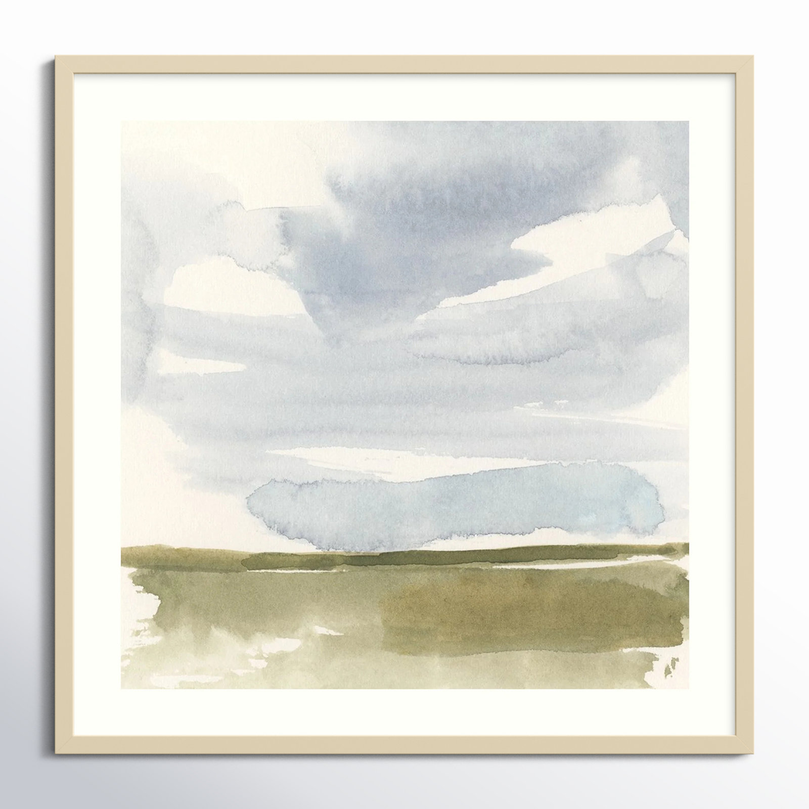 Birch Lane™ Open Field Sketch I by Victoria Barnes - Picture Frame ...