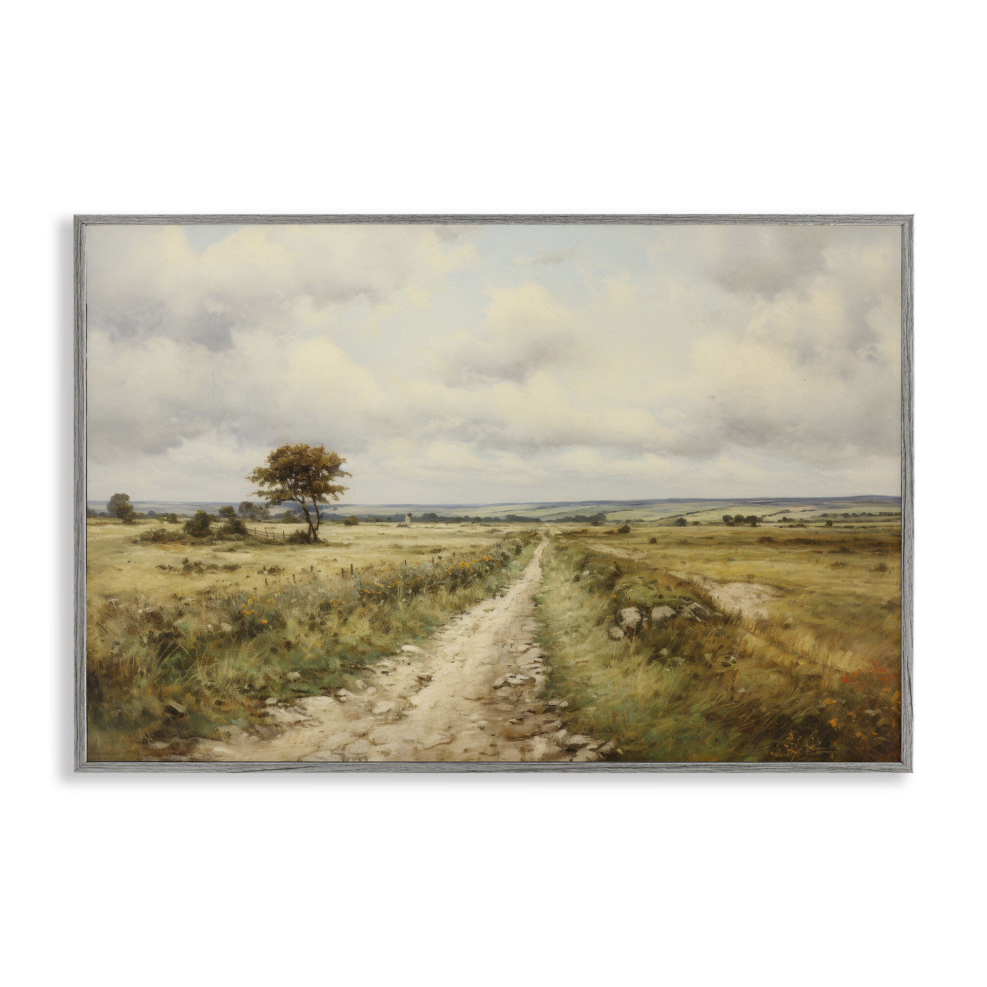 Ophelia & Co. Rural Farm Road Giclee Art by Petal Prints Design | Wayfair