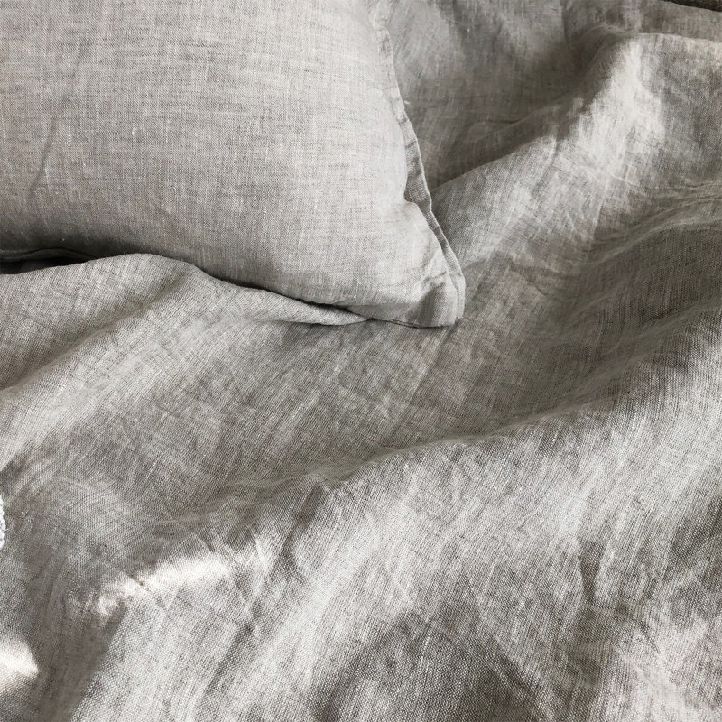 The Tailor's Bed Laundered Linen Au Natural Linen Modern & Contemporary ...