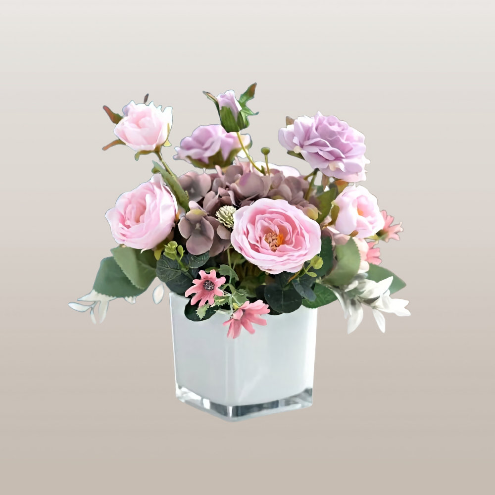 Primrue Simulated Flowers, Fake Flower Decorations, Floral Ornaments ...