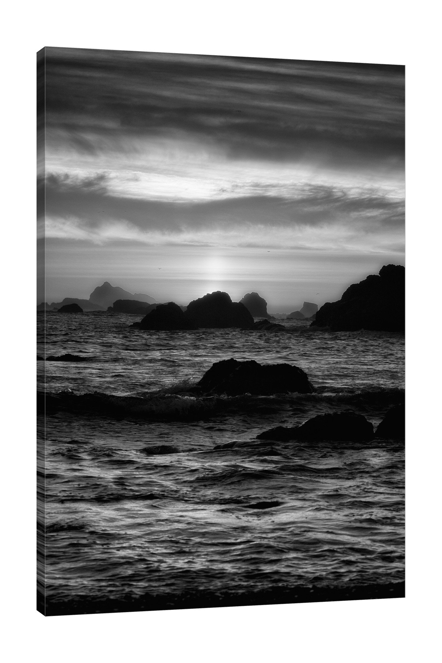 Jaxson Rea "Sunset II" Gallery Wrapped Canvas By Joseph Rowland ...