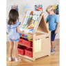 Guidecraft Kids Desk to Easel Art Cart & Reviews | Wayfair