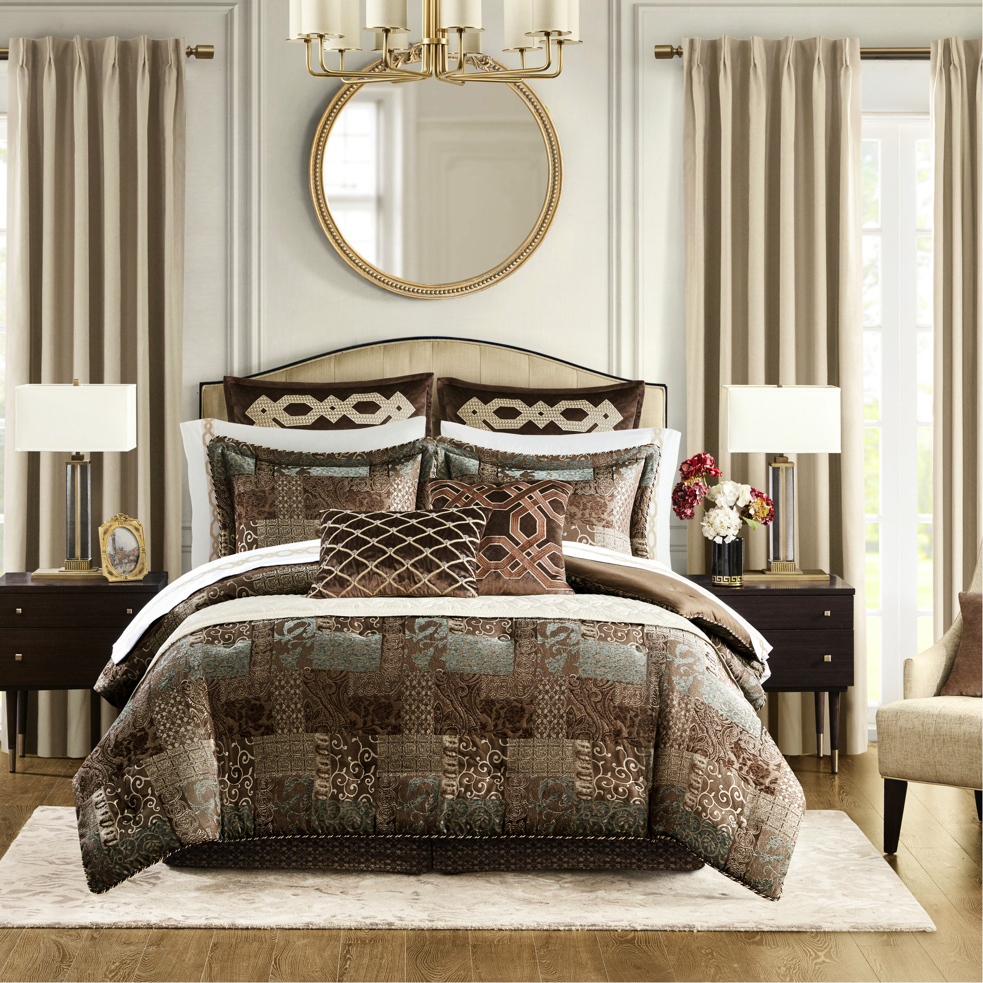 IntrospectiveIncline Comforter Queen - 4 Piece With Novelty Style ...
