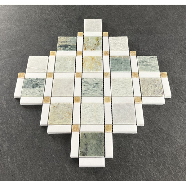ES Stone Marble Pinwheel Mosaic Wall & Floor Tile & Reviews | Wayfair