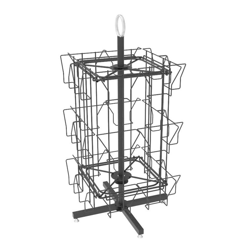 FixtureDisplays 24 Pocket 5X7 Greeting Card Rack Post Card Display Rack ...