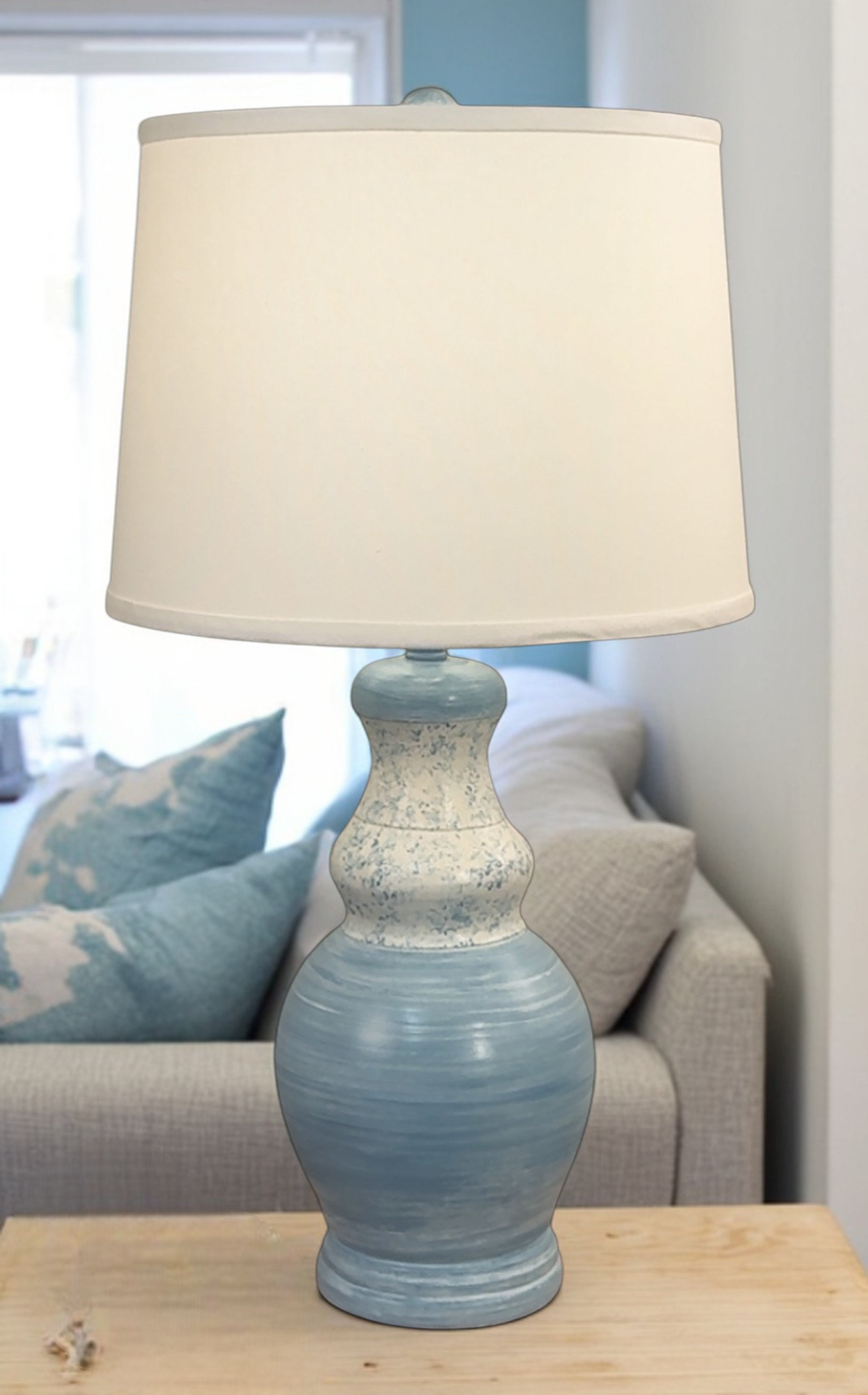 Rosecliff Heights Wedgewood Blue Spindrift Classic Casual Pot | Wayfair