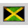 Bright Star Jamaican Grunge Flag - Single Picture Frame Art Prints on ...