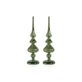 The Holiday Aisle® LED Tabletop Finials, Set of 2 | Wayfair