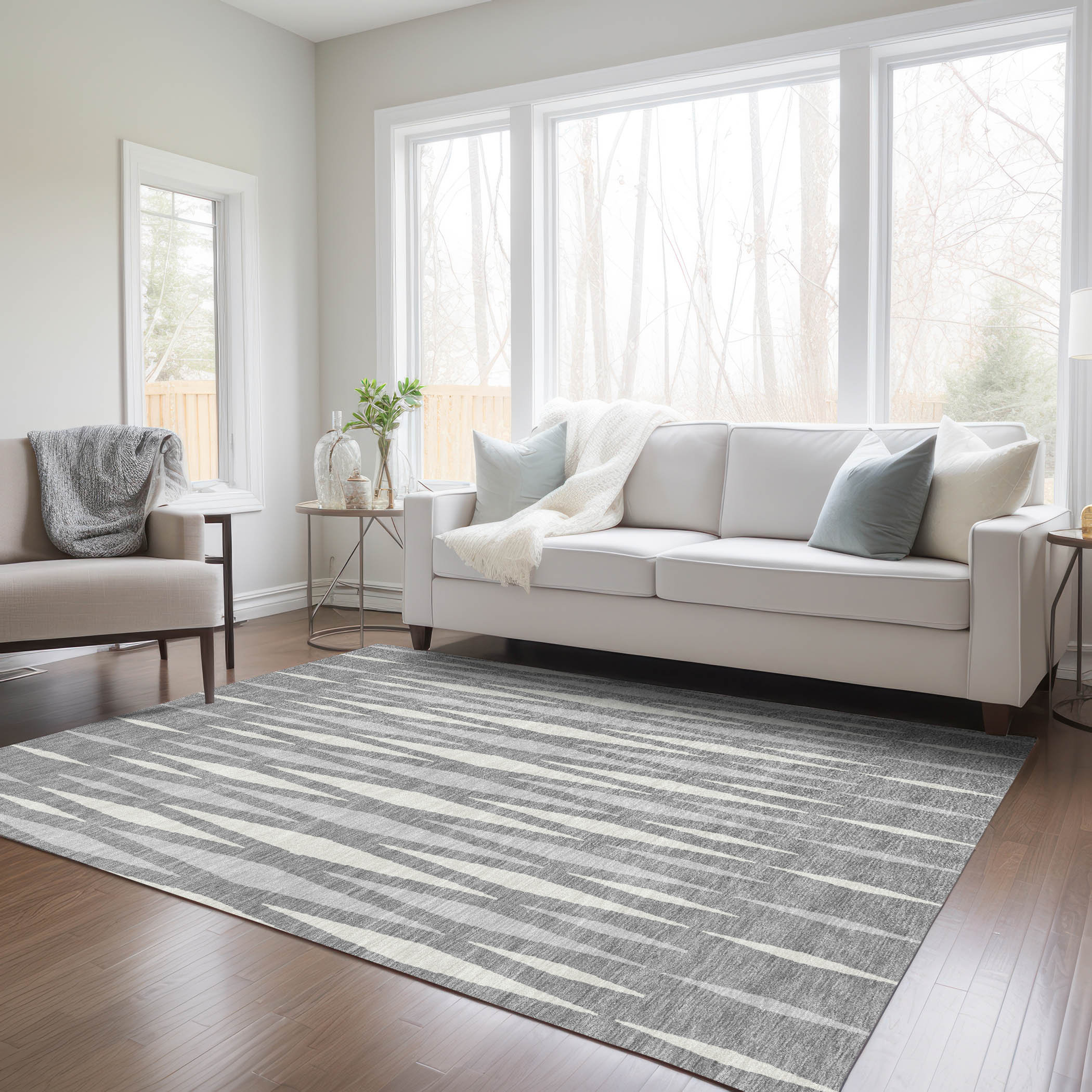Langley Street Tapis intérieur / extérieur mâle avec envers antidérapant - Wayfair Canada