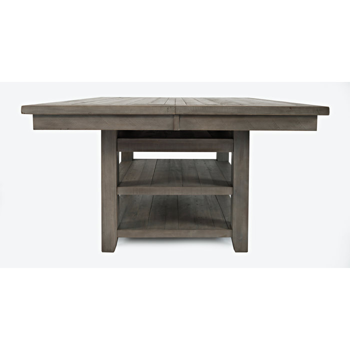 Laurel Foundry Modern Farmhouse Helmsley Extendable Solid Wood Pedestal ...