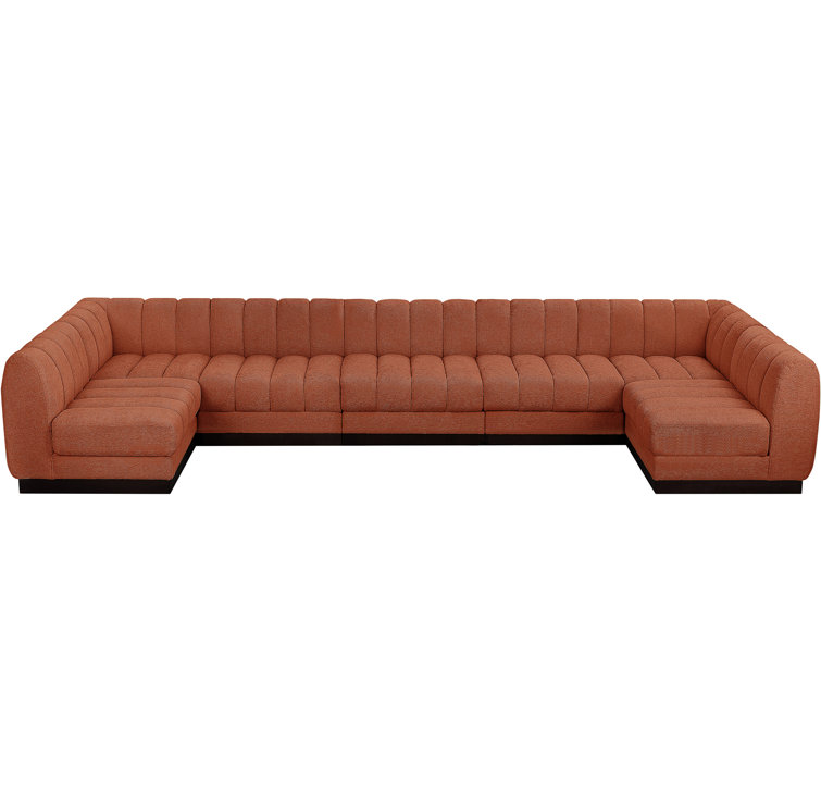 Wrought Studio Ivena 7 - Piece Upholstered Sectional | Wayfair