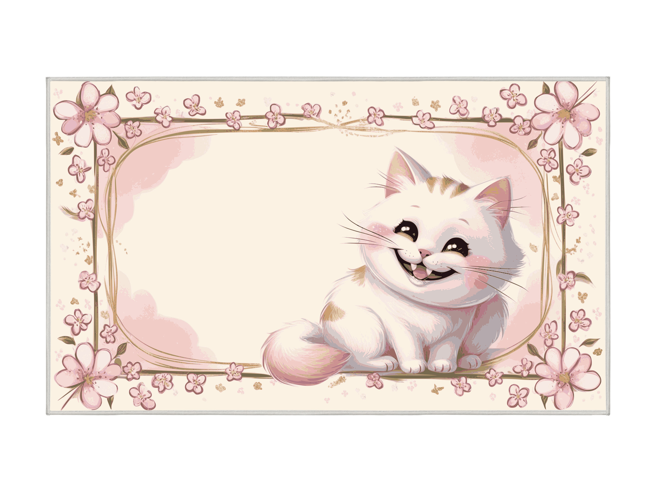 One Allium Way® Washable Cute Animals Kids Rug | Wayfair