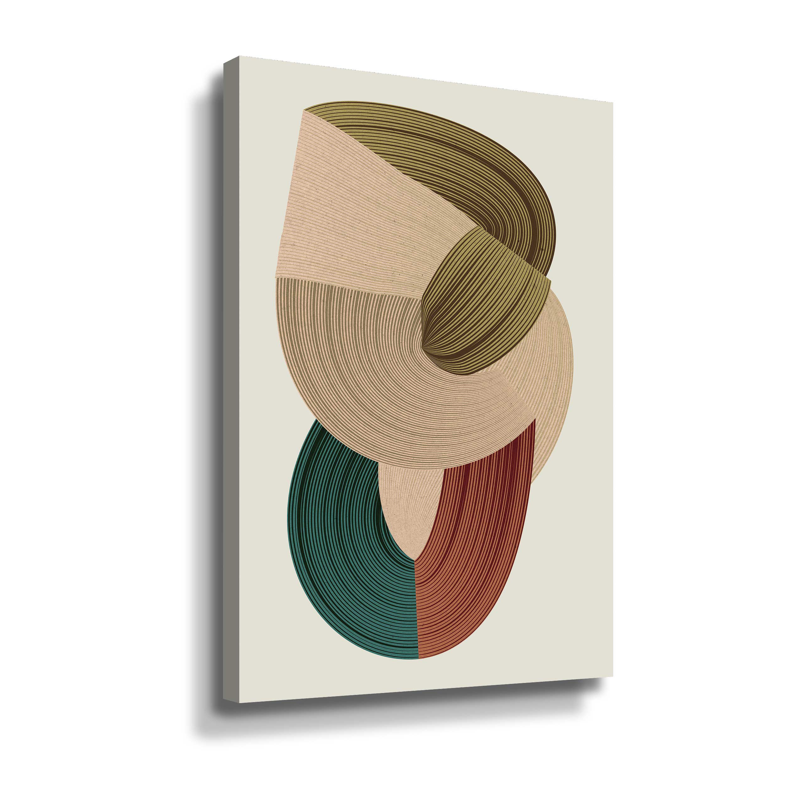 Wrought Studio™ Fibers 1 - Graphic Art on Canvas | Wayfair