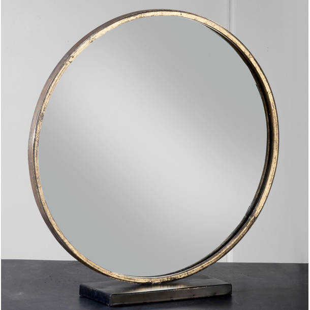 Mercer41 Abdul-Malik Metal Flat Wall Mirror & Reviews | Wayfair