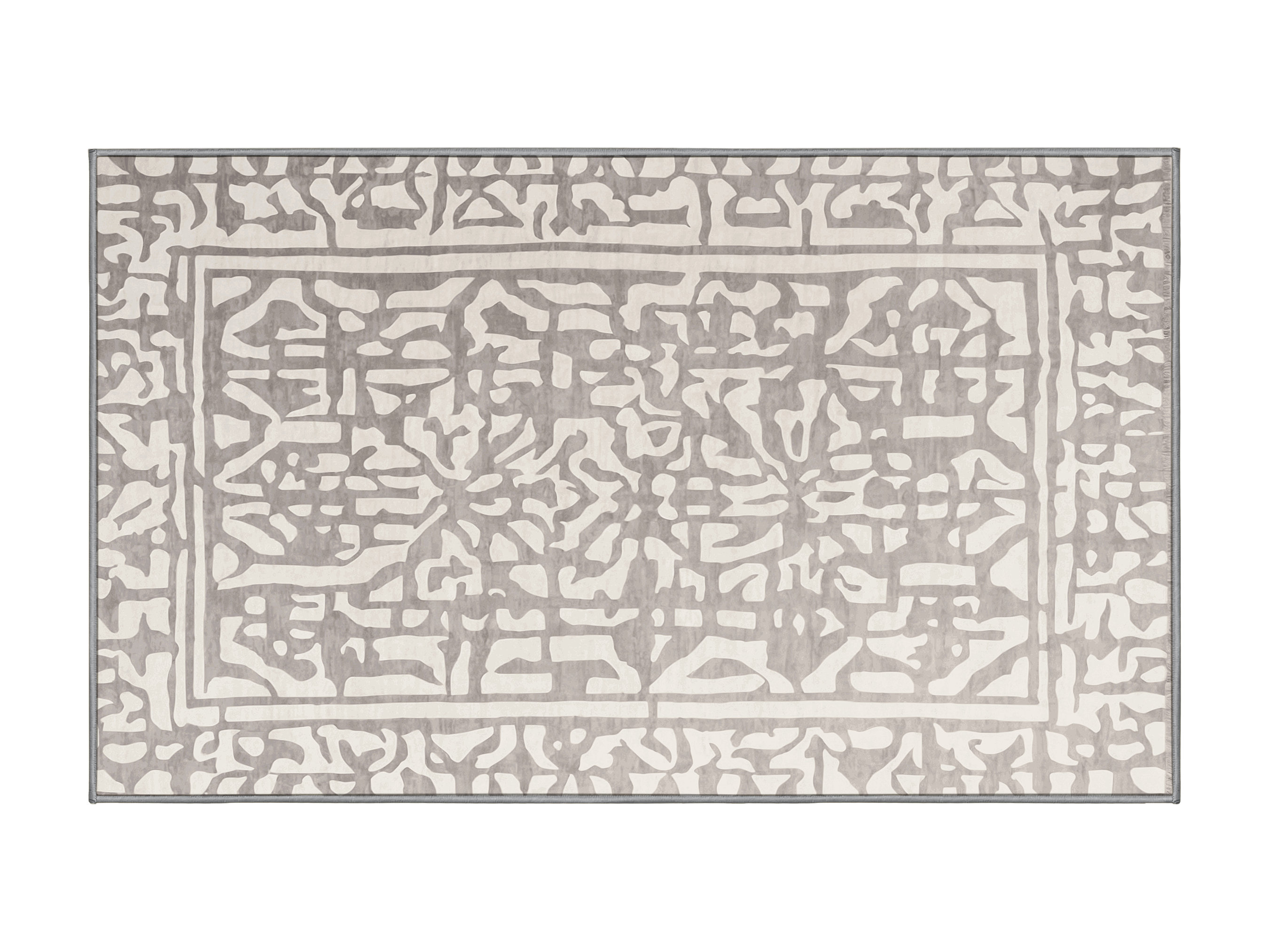 Joss & Main Machine Washable Gray Area Rug | Wayfair