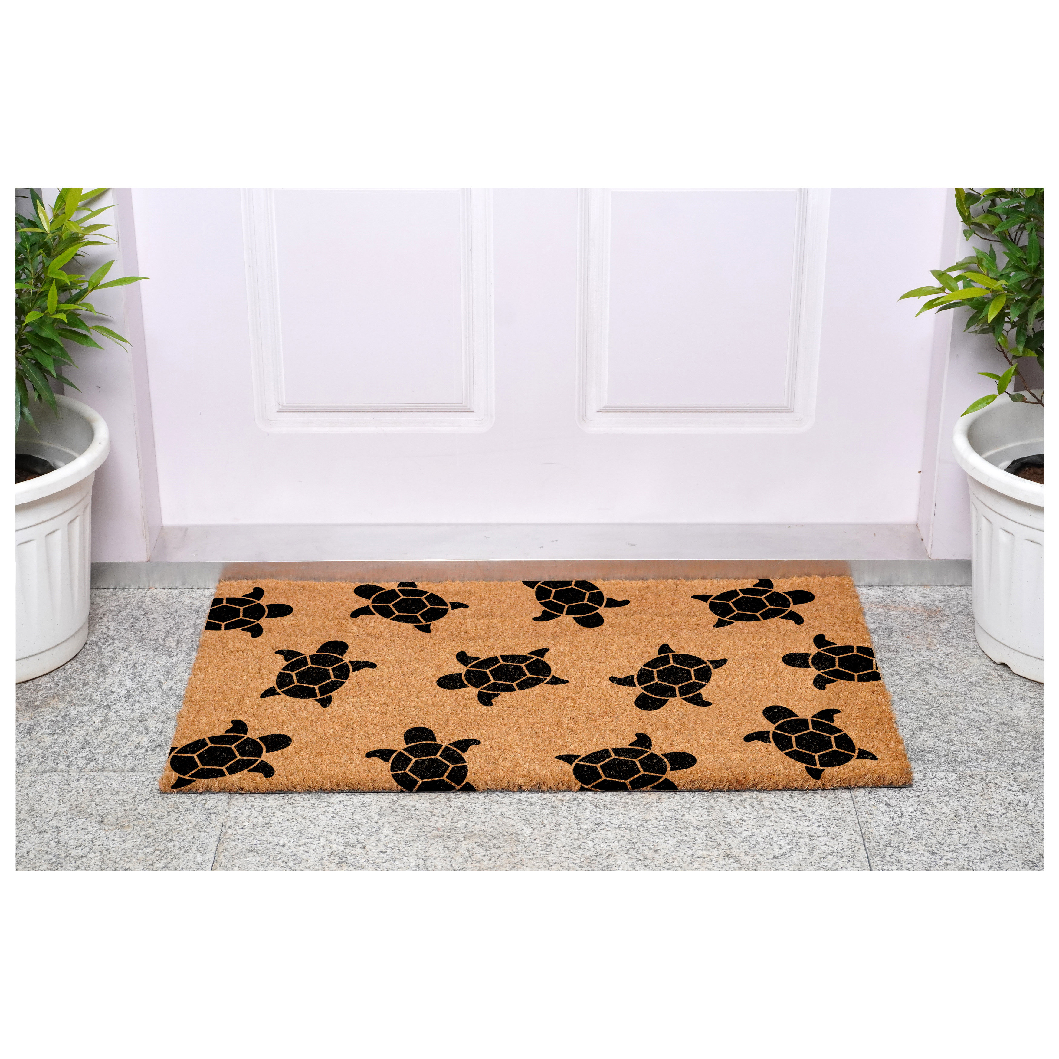 Highland Dunes 1F61ED9F00DD40AF96AFE5083B5DE7E8 Sea Turtle Doormat ...