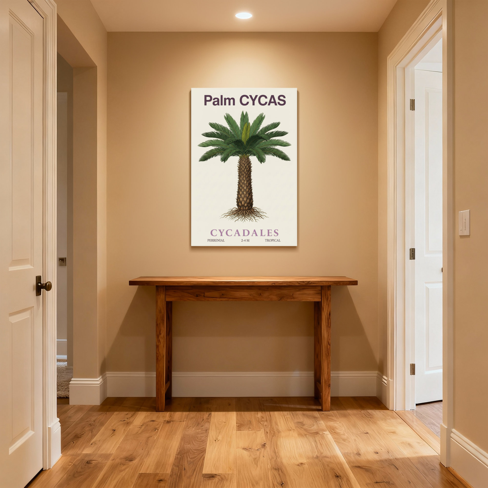 Charlton Home® Plants &Flowers Palm Cycas Plant Tropical Perennial ...