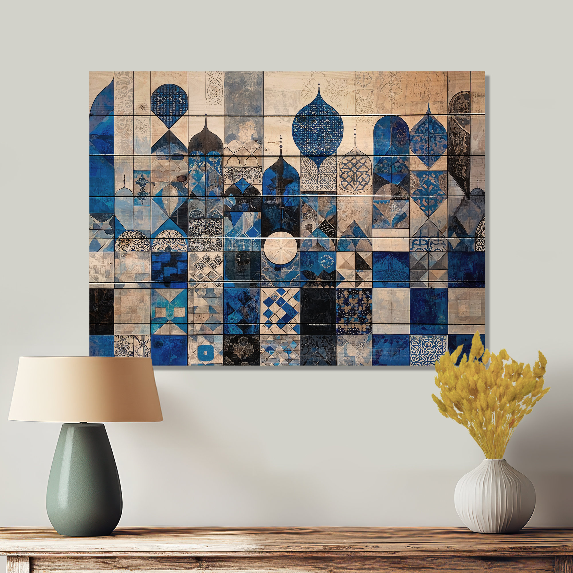 Ophelia & Co. Islamic Geometric Patterns Fez Morocco II - Islam Wooden ...