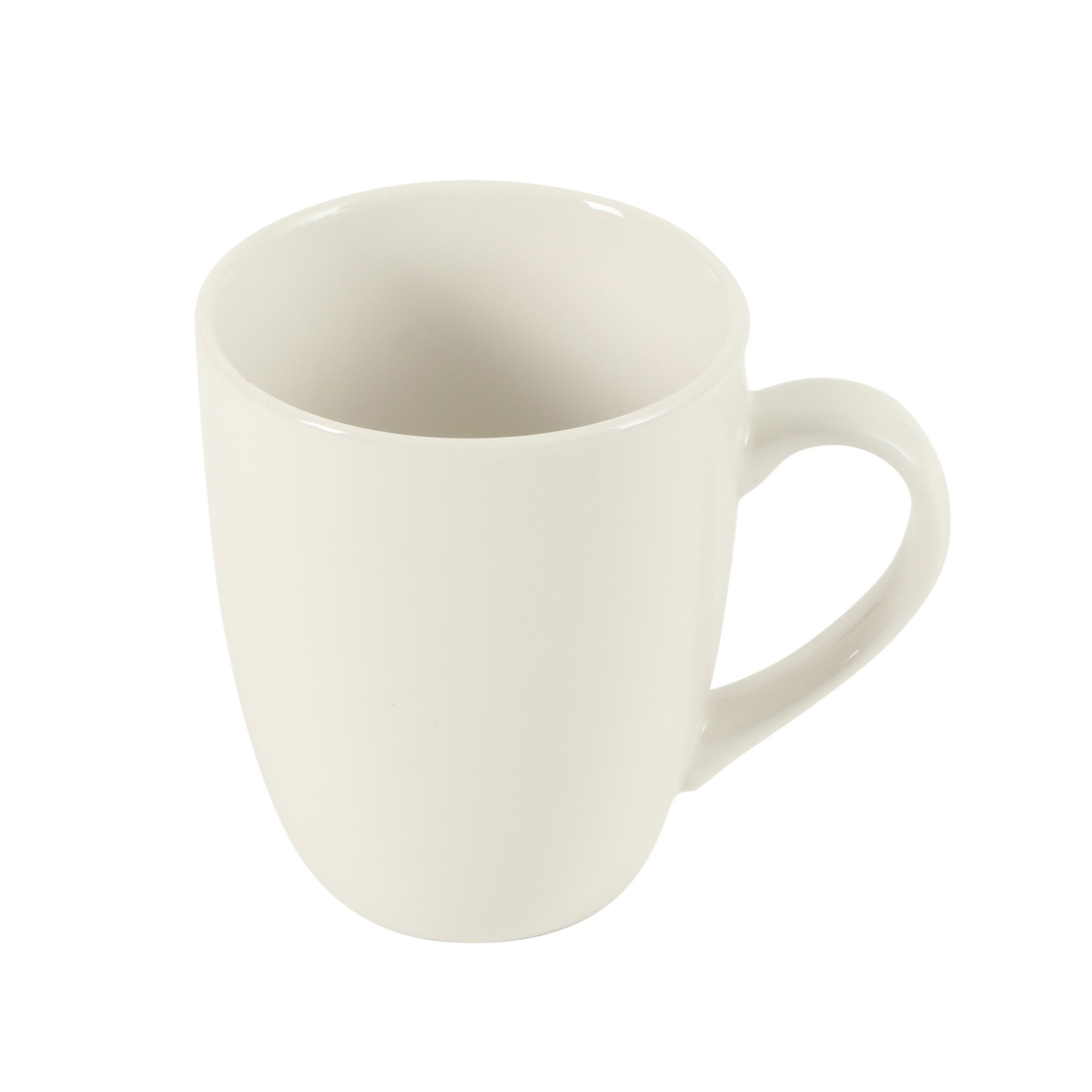 Gibson Home Great Essentials 12 Ounce Porcelain Coffee Mugs - Set of 12 ...