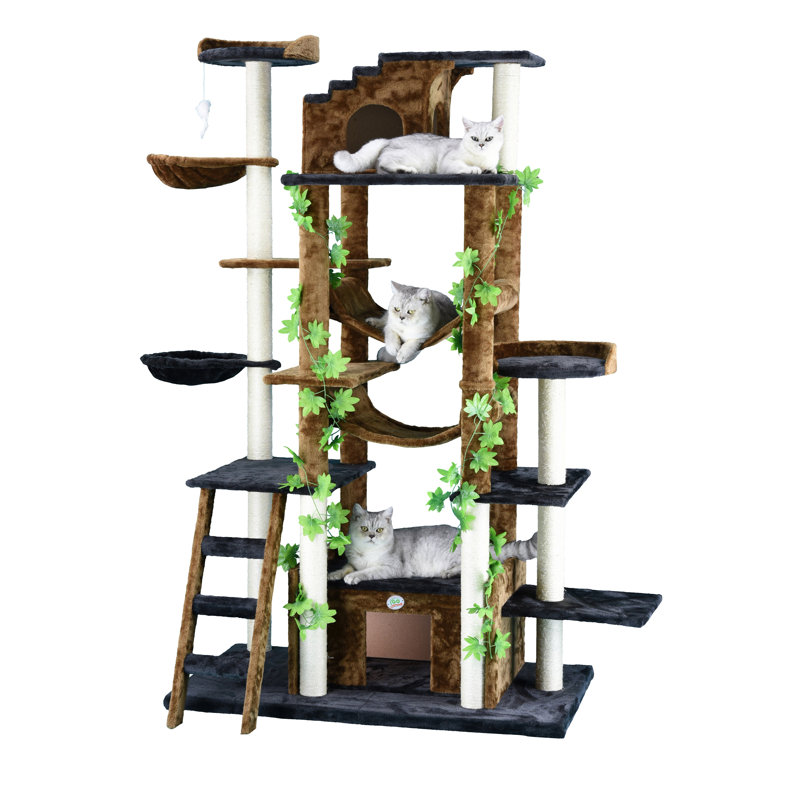 Go Pet Club 77" Cat Tree & Reviews | Wayfair