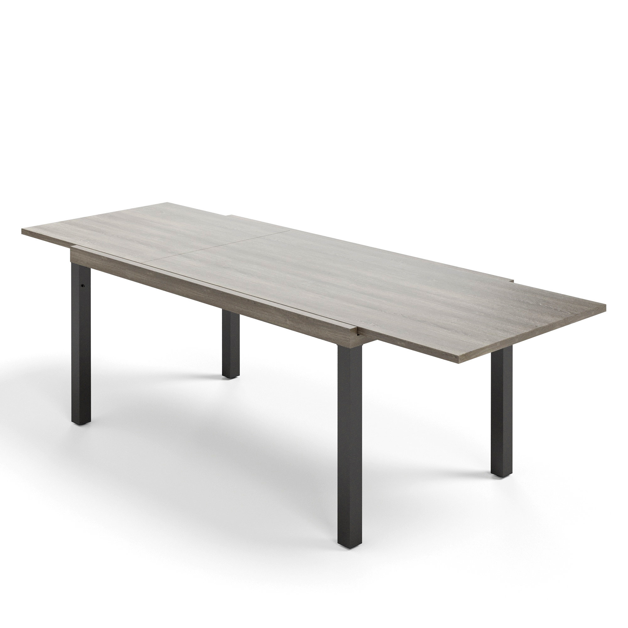 Hokku Designs Romio Rectangle Metal Frame Patio Dining Table & Reviews ...