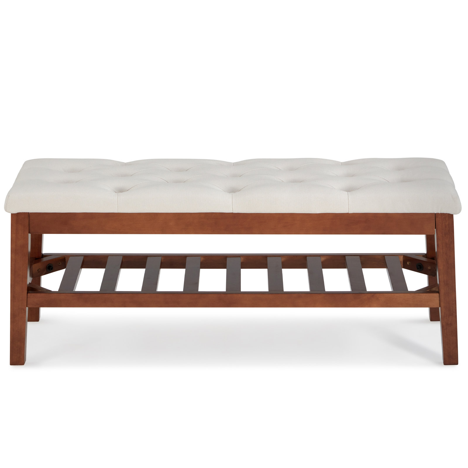 Latitude Run® Jesha Linen Upholstered Storage Bench | Wayfair