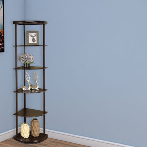 Three Posts™ Teen Katelyn Corner Bookcase | Wayfair