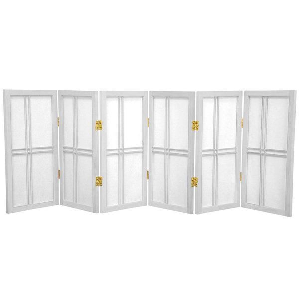 Winston Porter Keitez 24" H Short Folding Screen & Reviews | Wayfair