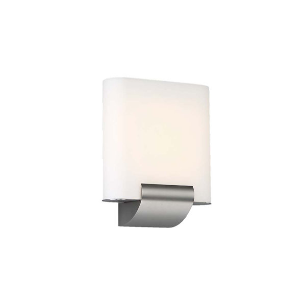 dweLED Claypool-Goins 1 - Light LED Flush Mounted Sconce | Perigold