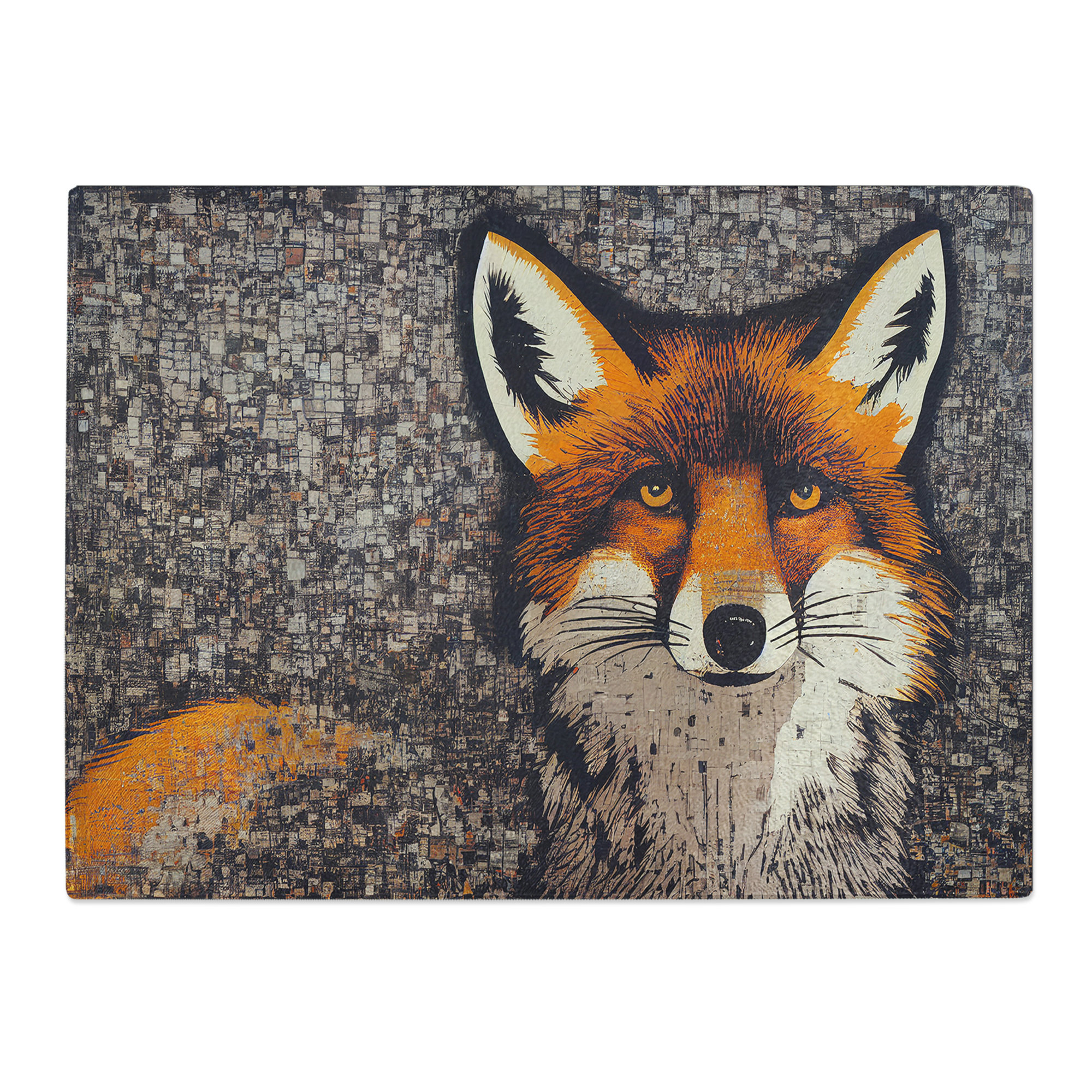 Metro Lane Cracking Fox Glass Chopping Board | Wayfair.co.uk