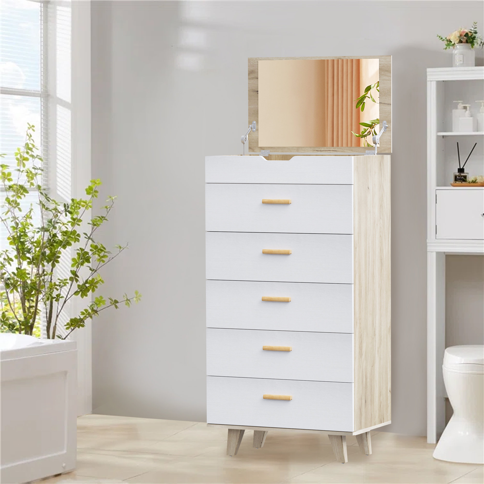 Hokku Designs Henjes 25.59" Wide 5 Drawer Sideboard | Wayfair