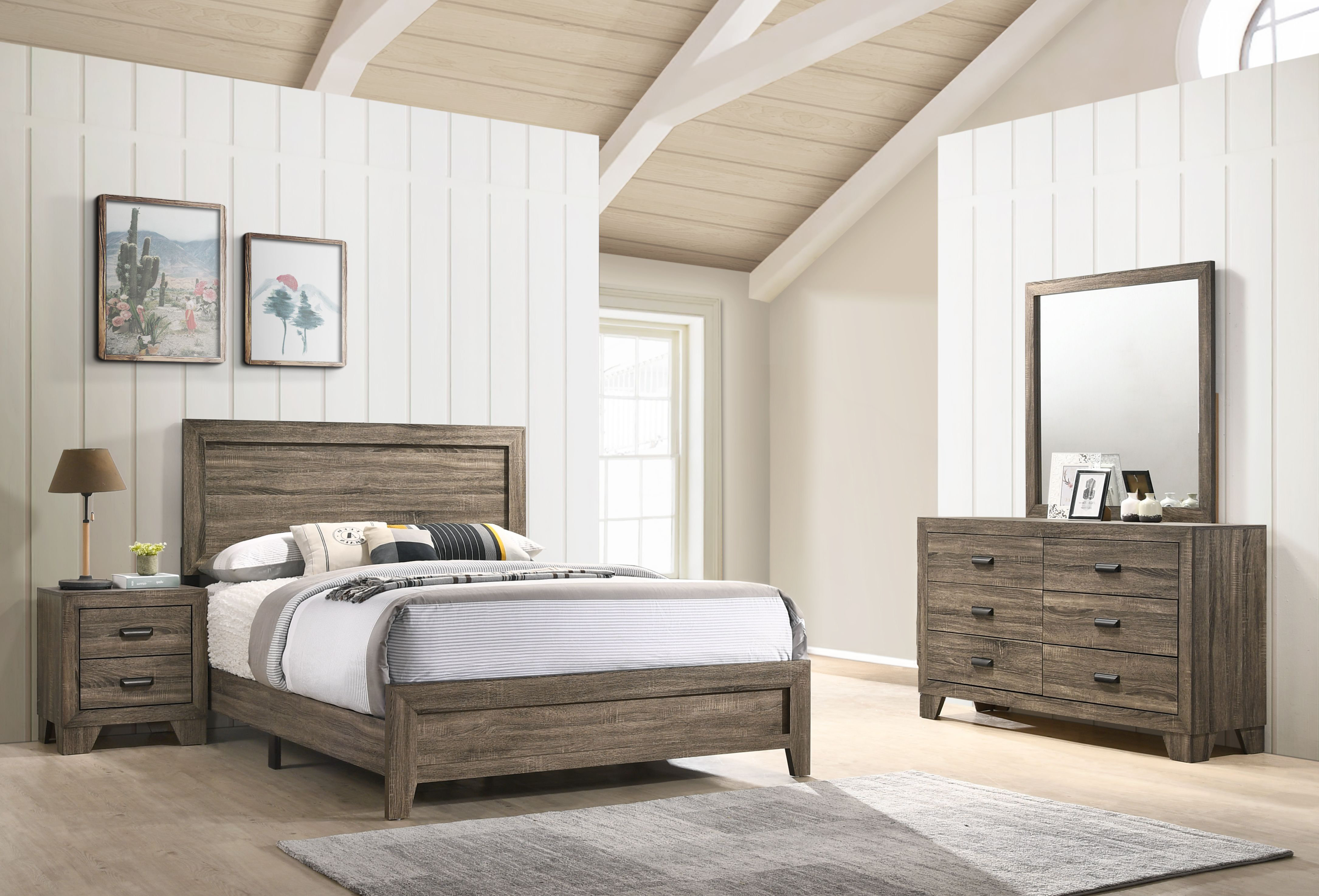 Millwood Pines 5-2_Laure Panel Bedroom Set | Wayfair