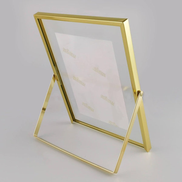 Mercer41 Rafiah Metal Shadow Box Picture Frame - Set of 2 | Wayfair