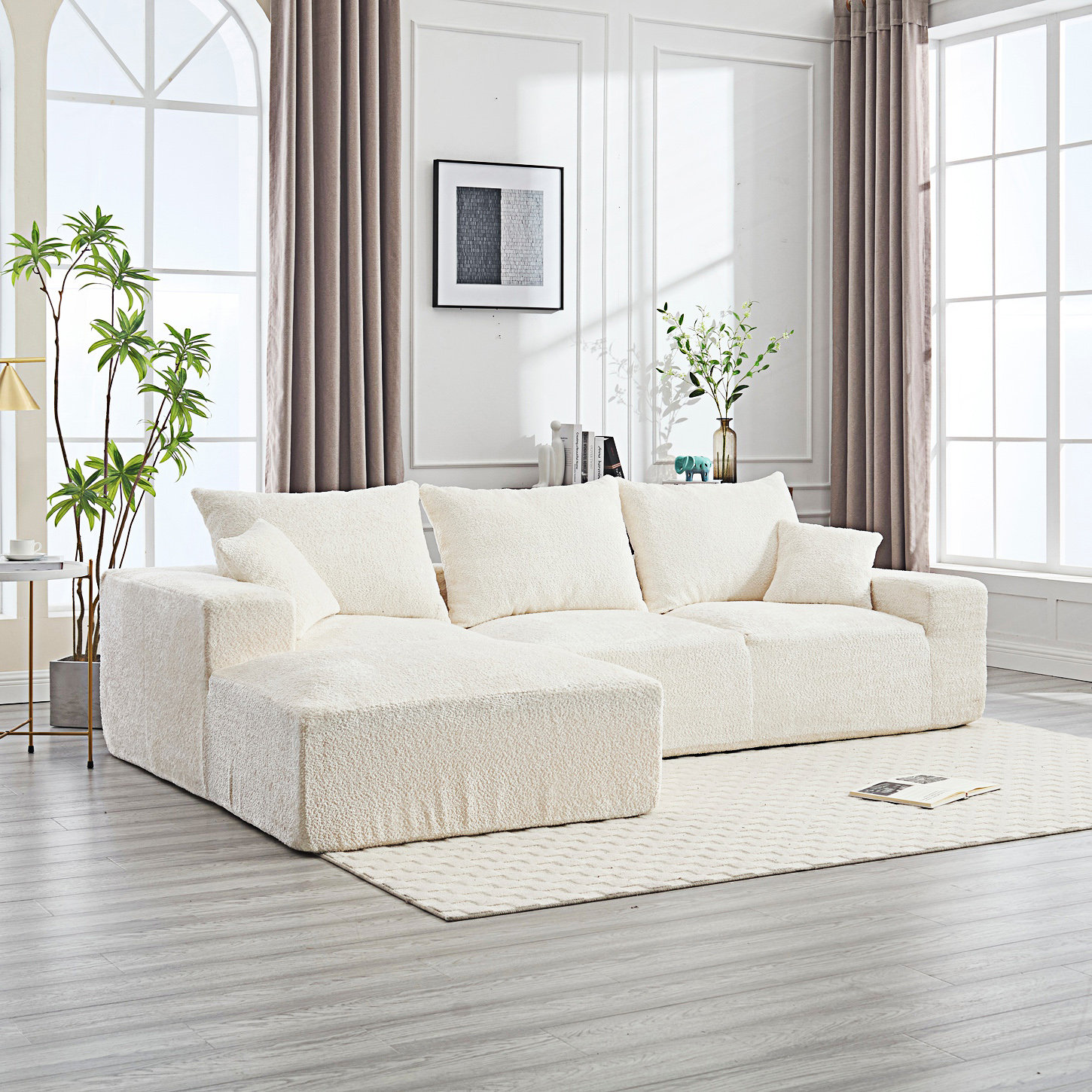 Ivy Bronx L-Shaped Design Intimate Comfort Sofa - Wayfair Canada