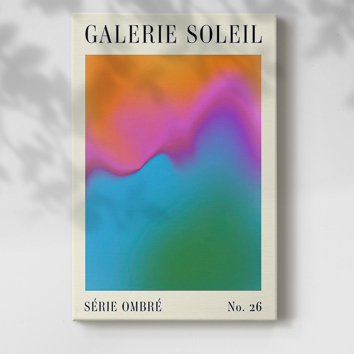 Wrought Studio™ Gallerie Gradient II Framed On Canvas Print | Wayfair