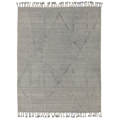 Stark Keeva Hand Knotted Wool Gray Area Rug | Perigold