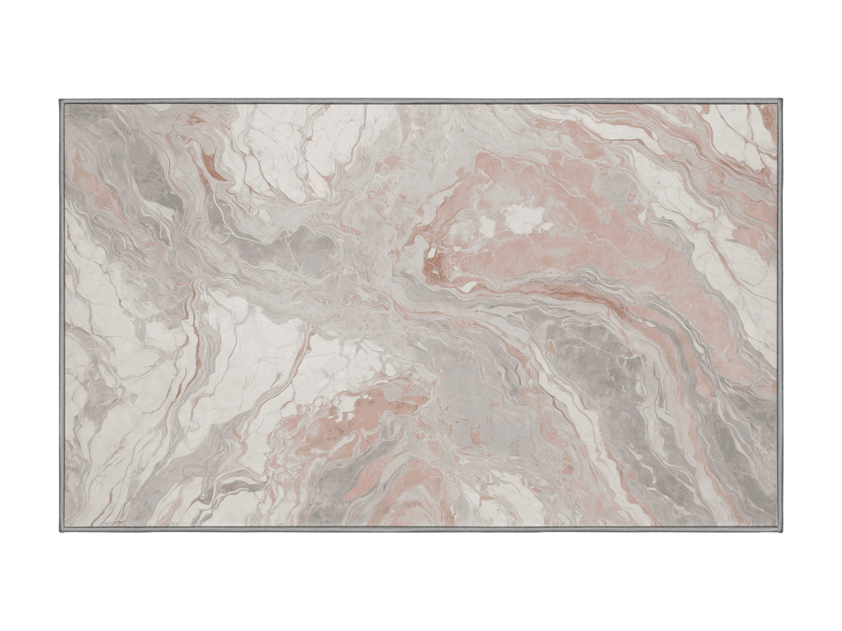 Everly Quinn Machine Washable Gray Area Rug | Wayfair