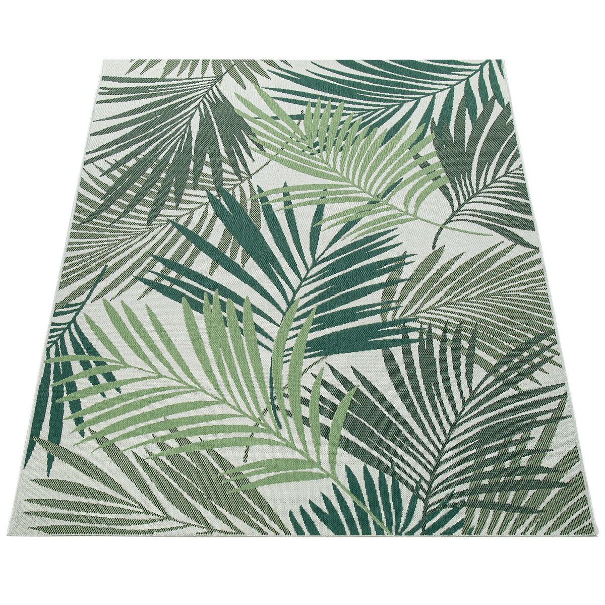 Bay Isle Home™ Kitts Tropical Green Indoor / Outdoor Area Rug & Reviews ...