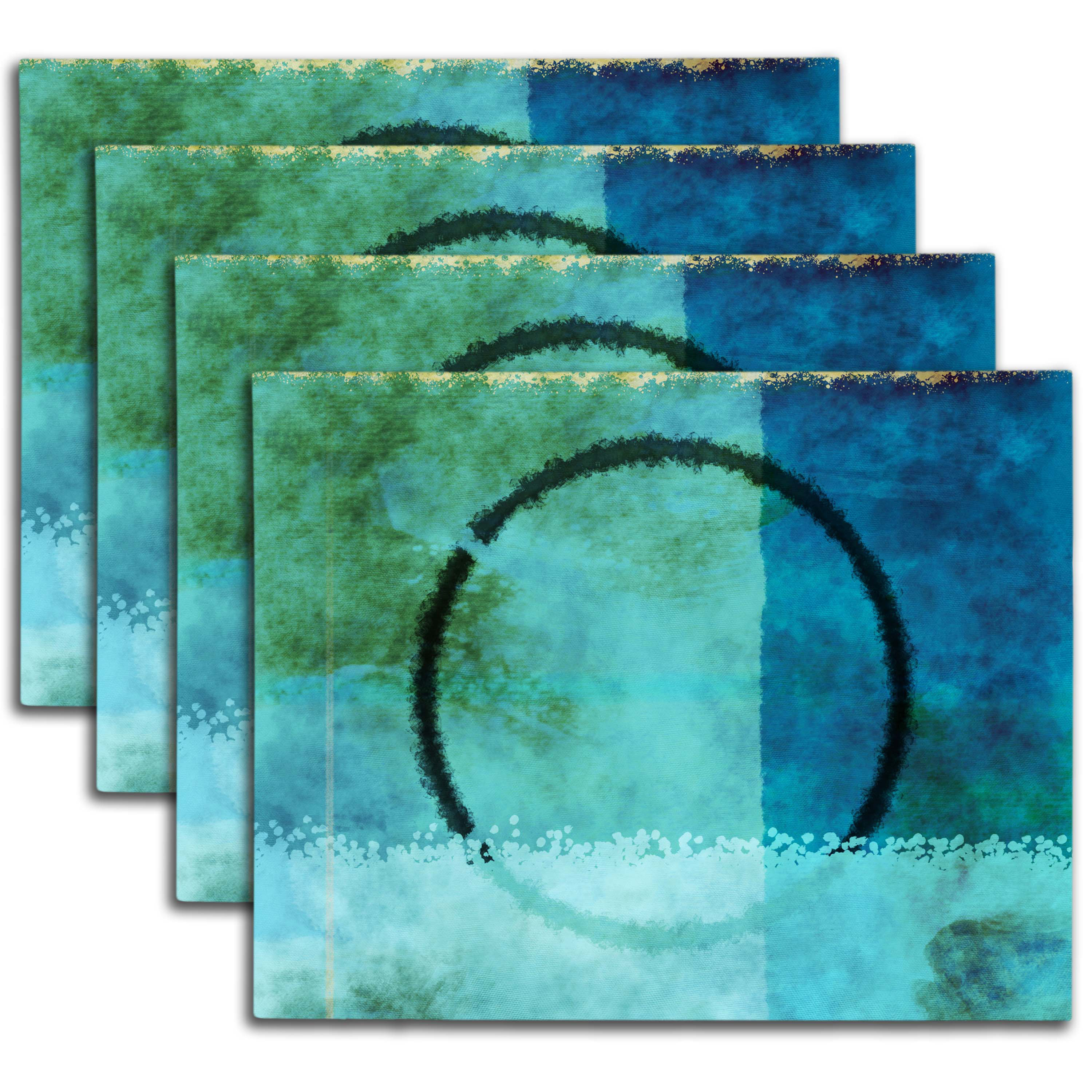 LeRoi Products Polyester Abstract Placemat | Wayfair