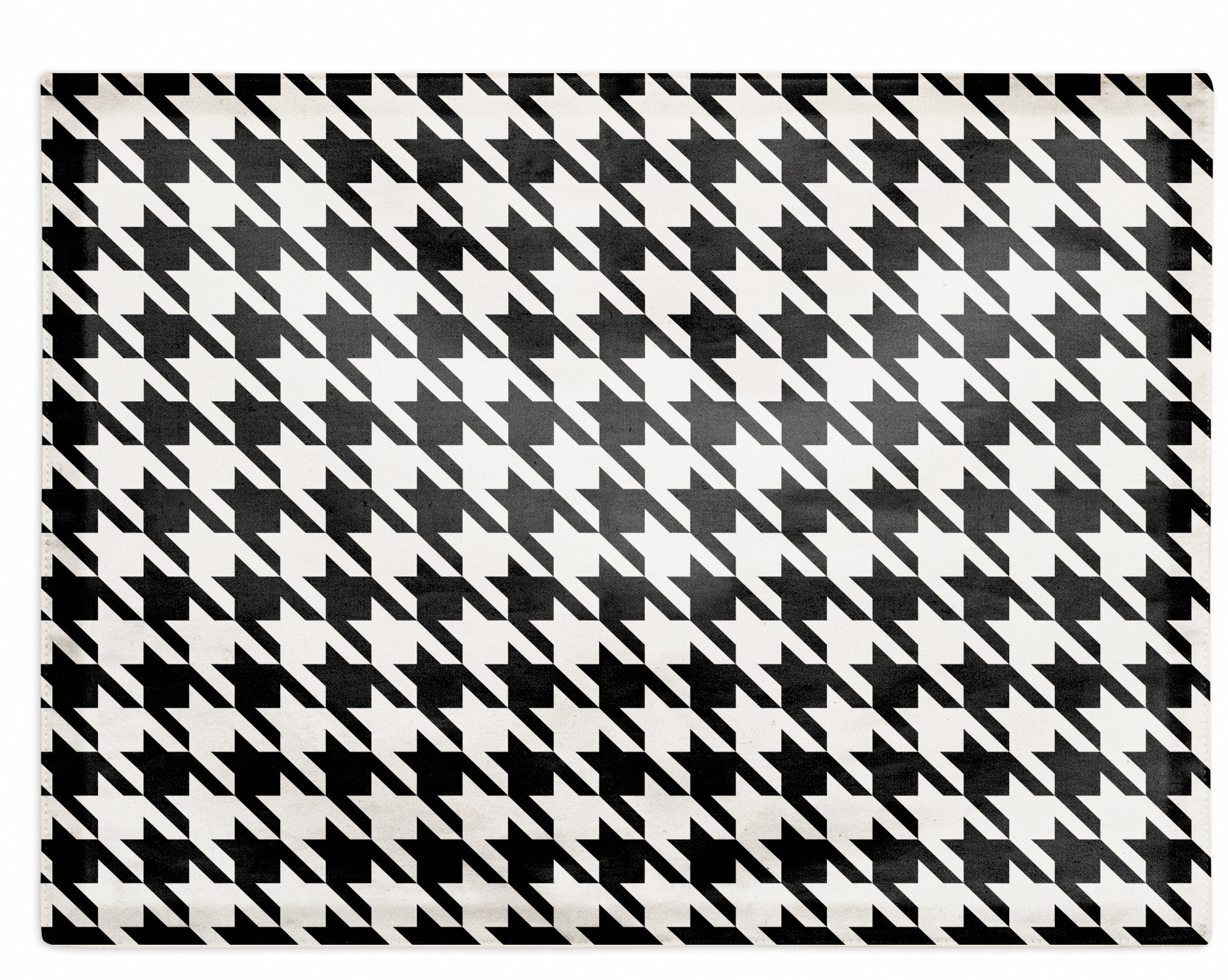 Charlton Home® Saxis Houndstooth 14.5" Placemat | Wayfair