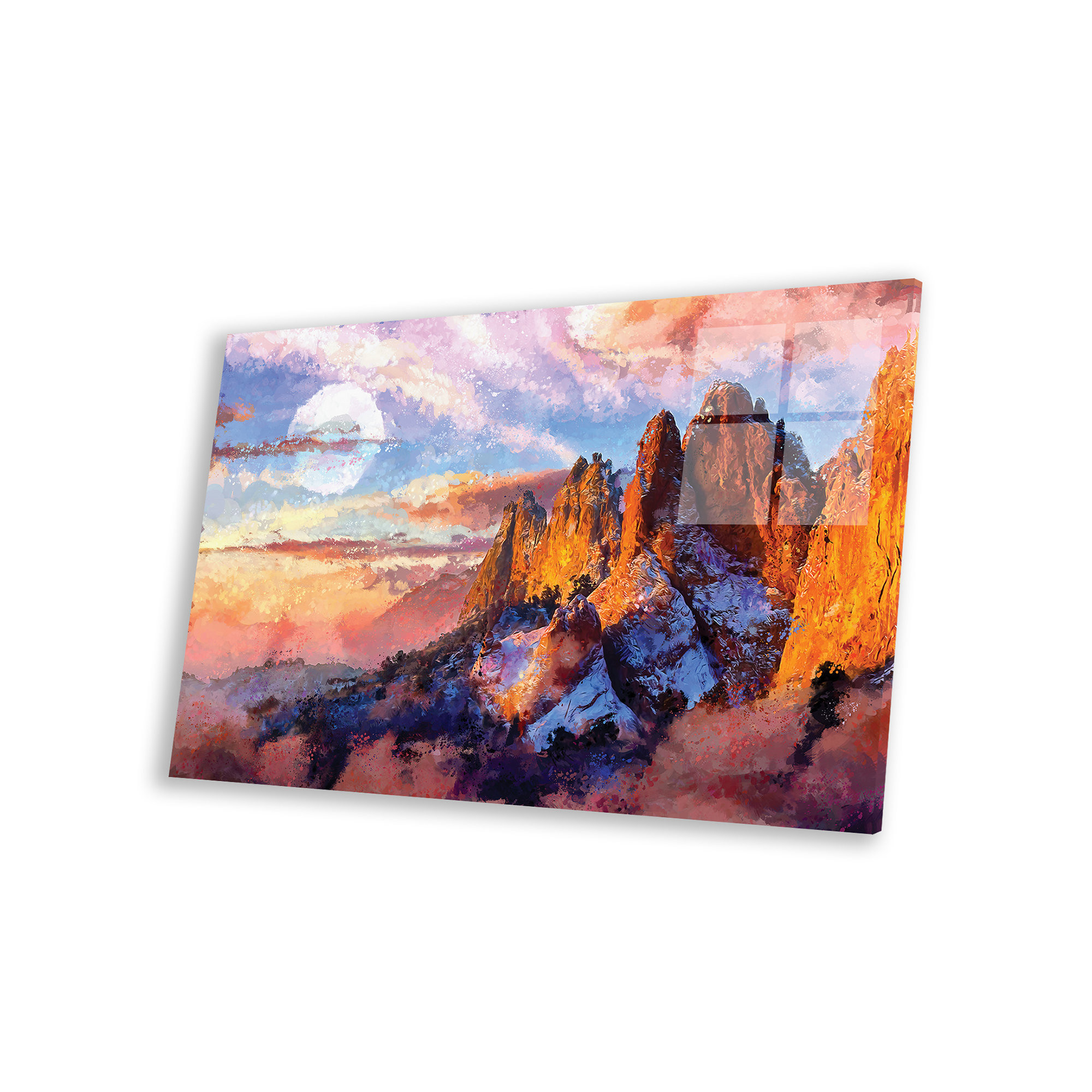 Millwood Pines Digital Art VI - Colorado Sunset On Plastic/Acrylic by ...